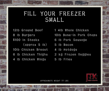 Freezer Packs – JTK Meat Shoppe