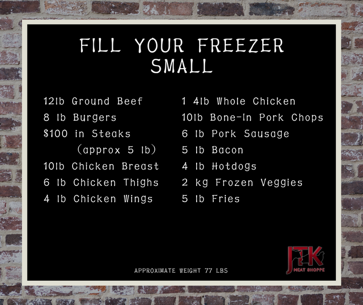 Freezer Packs – JTK Meat Shoppe