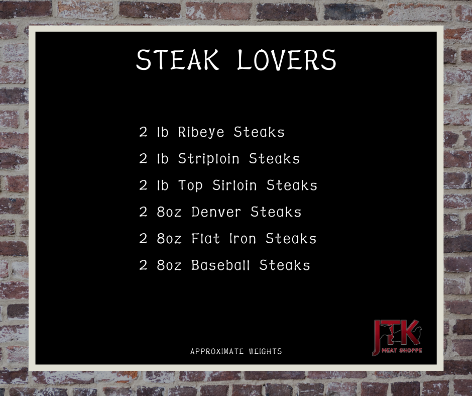 Steak Lovers Pack – JTK Meat Shoppe